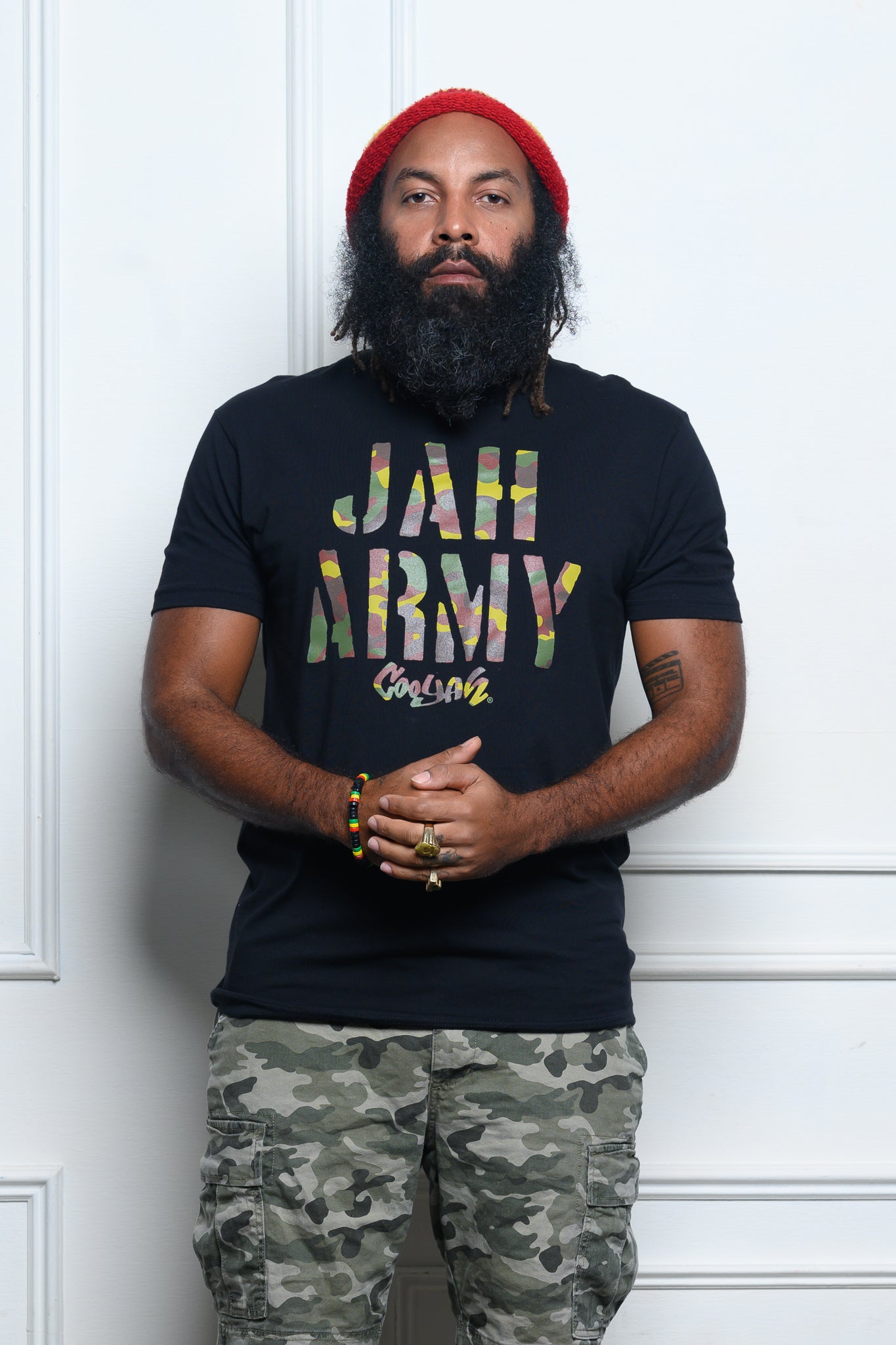 Cooyah Clothing Men's Jah Army Graphic Tee – Cooyah Clothing Store