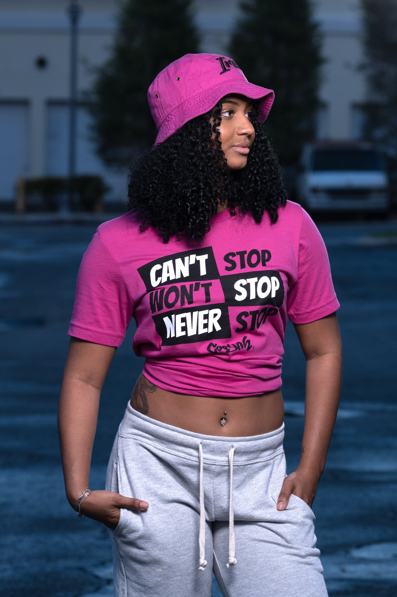 Can't Stop Won't Stop Graphic Tee – Cooyah Clothing Store